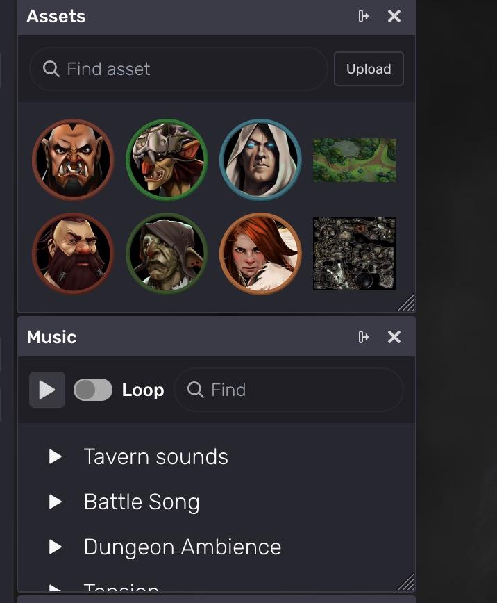Bonfire Tabletop – Free and modern virtual tabletop